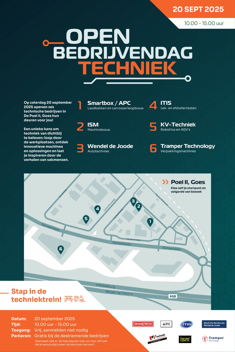 Open Bedrijvendag Technische Bedrijven Dag Goes - zaterdag 20 september